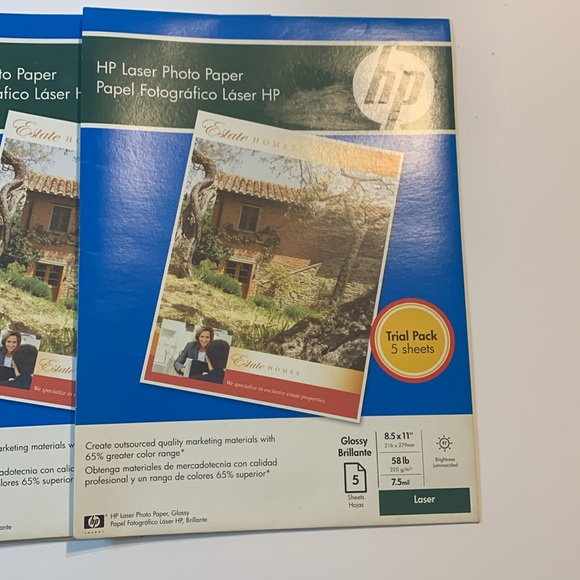 HP | Office | Hp Laser Photo Paper Glossy Brillante 5 Sheets 3 ...